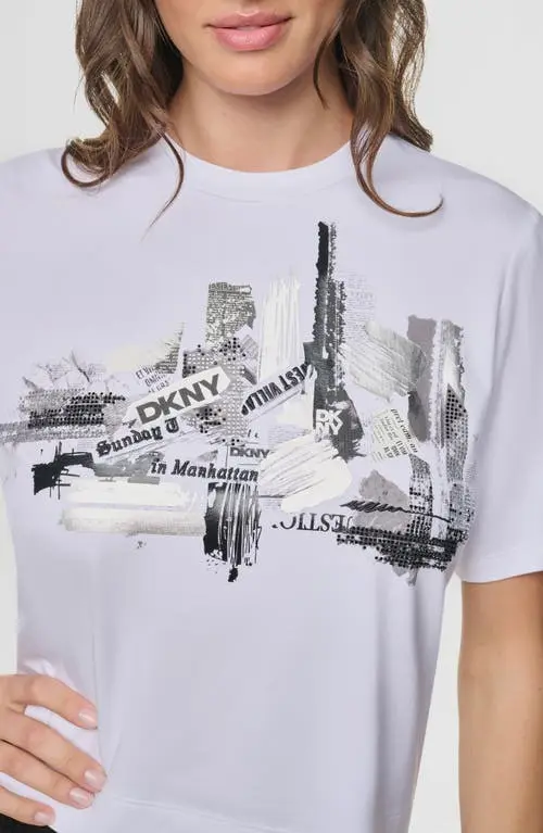 Dkny Graphic Stud T-shirt