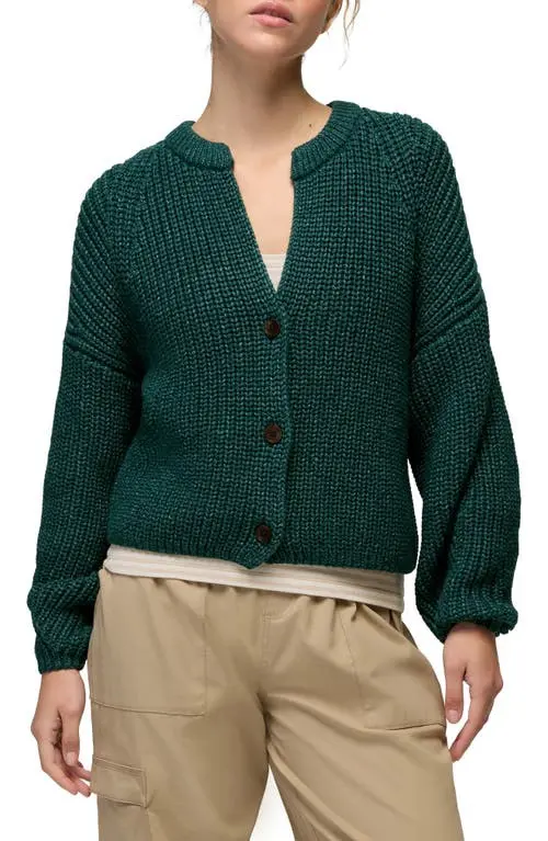 Prana Sunday River Short Cardigan - Coast