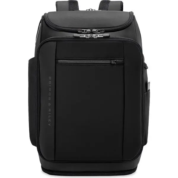 Briggs & Riley Zdx U-zip Travel Backpack - Black