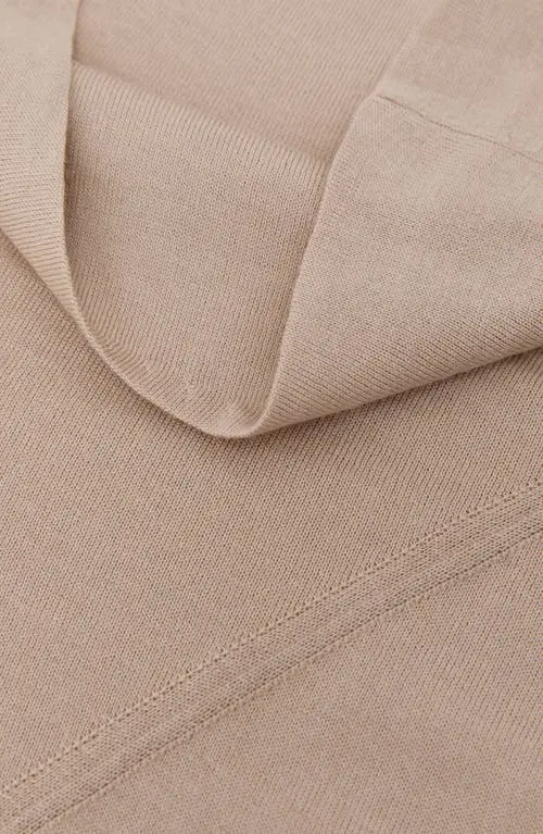 REISS Honey Funnel Neck Knit Shell