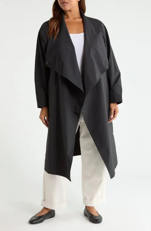 Eileen Fisher Drape Neck Coat