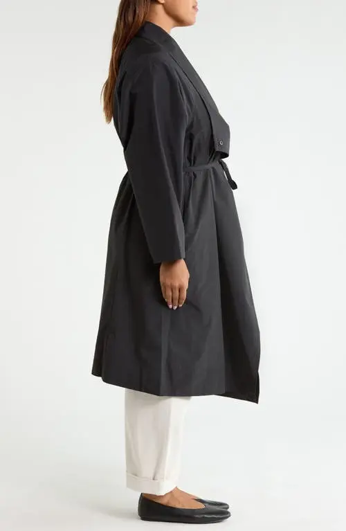 Eileen Fisher Drape Neck Coat