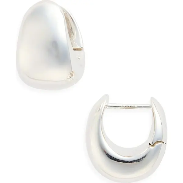 Lié Studio The Violet Hoop Earrings - Silver