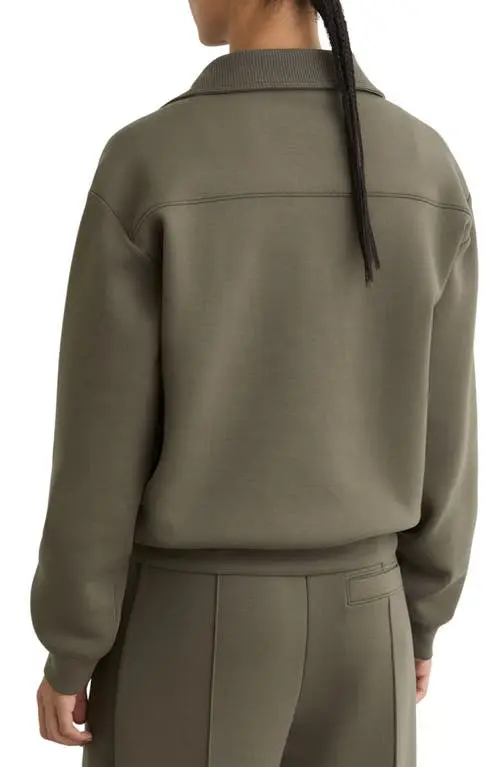 REISS Bella Collar Sweatshirt