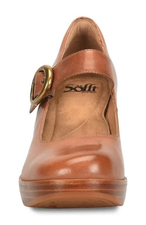 SOFFT Kathleen Platform Mary Jane Pump - Cork
