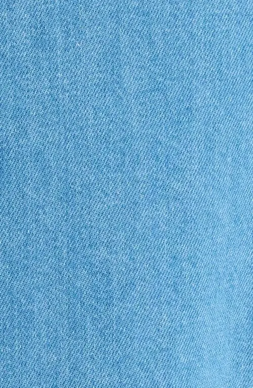 FRAME Solid Cotton Blend Denim Button-down Shirt