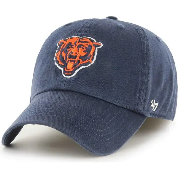 '47 Chicago Bears Franchise Logo Fitted Hat - Navy