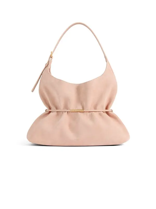 Balmain Sphynx Medium Bag In Suede