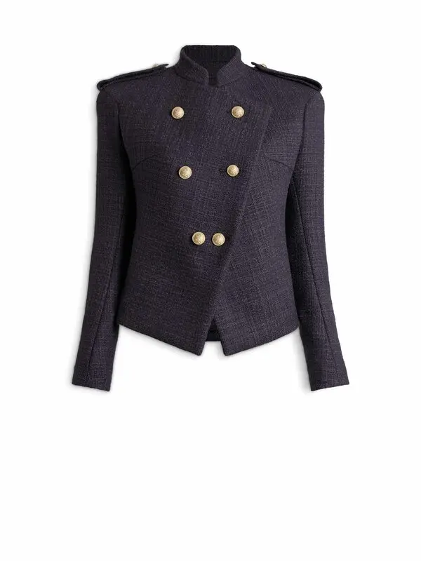Balmain Tweed 6-button Jacket