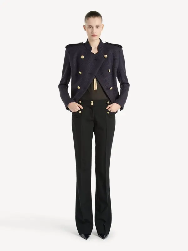 Balmain Tweed 6-button Jacket