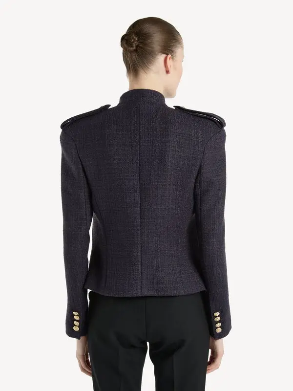 Balmain Tweed 6-button Jacket