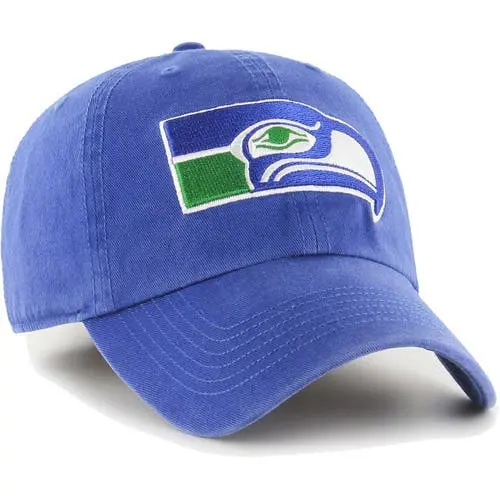 '47 47 Seattle Seahawks Gridiron Classics Franchise Legacy Fitted Hat - Royal