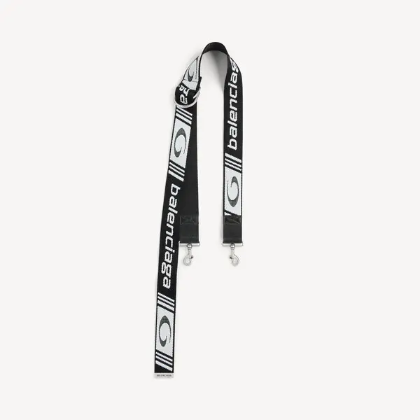 Balenciaga D Ring Strap - Black