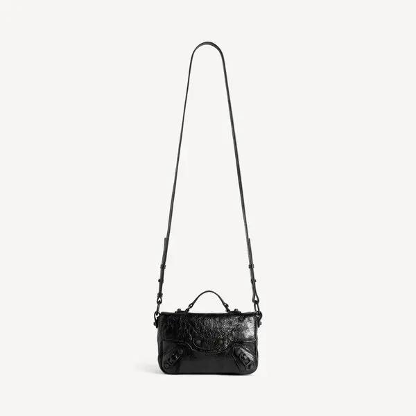 Balenciaga Le City Flap Bag Nano - Black