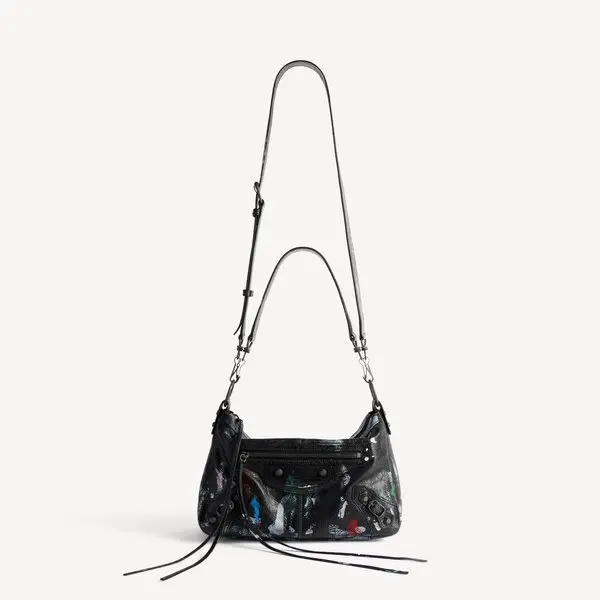 Balenciaga Le City Moto Small - Black