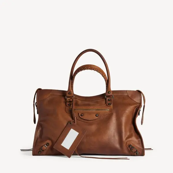Balenciaga Le City Bag Large - Brown