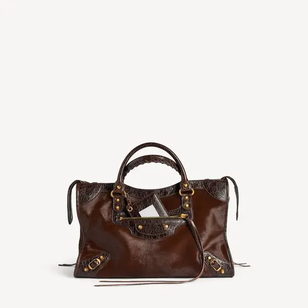 Balenciaga Le City Bag Medium - Brown