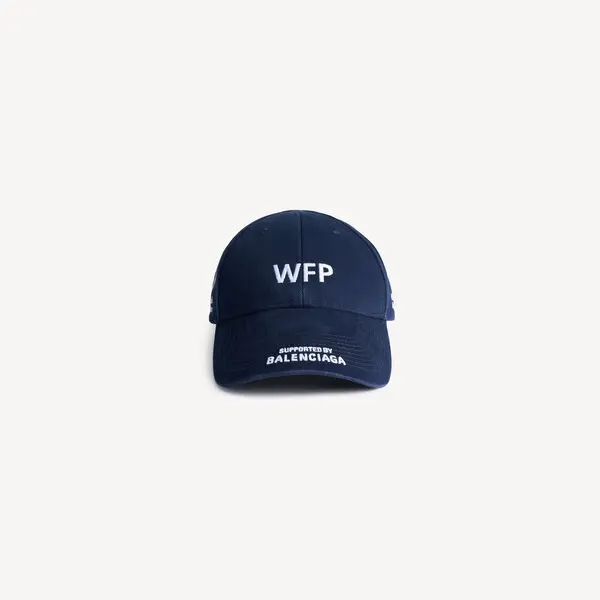 Balenciaga Wfp Cap - Blue
