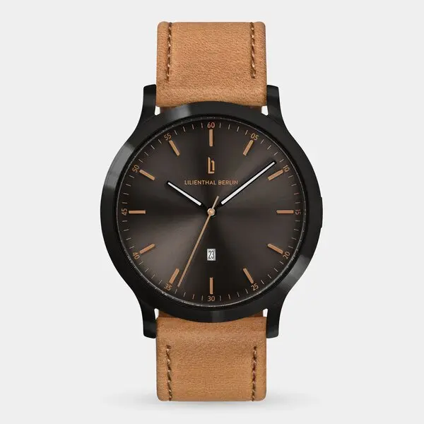 Lilienthal Berlin Huxley Bronze Leather Light Brown - Black
