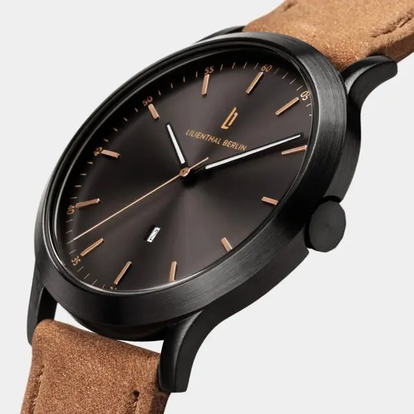 Lilienthal Berlin Huxley Bronze Leather Light Brown