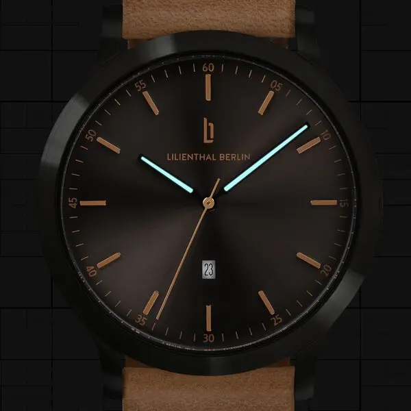 Lilienthal Berlin Huxley Bronze Leather Light Brown