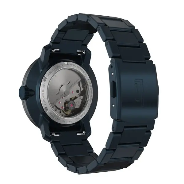 Lilienthal Berlin Stainless Steel Automatic Watch With Sunburst Dial
