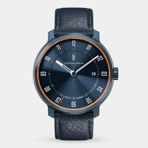 Lilienthal Berlin Neolux Orange Leather Dark - Blue