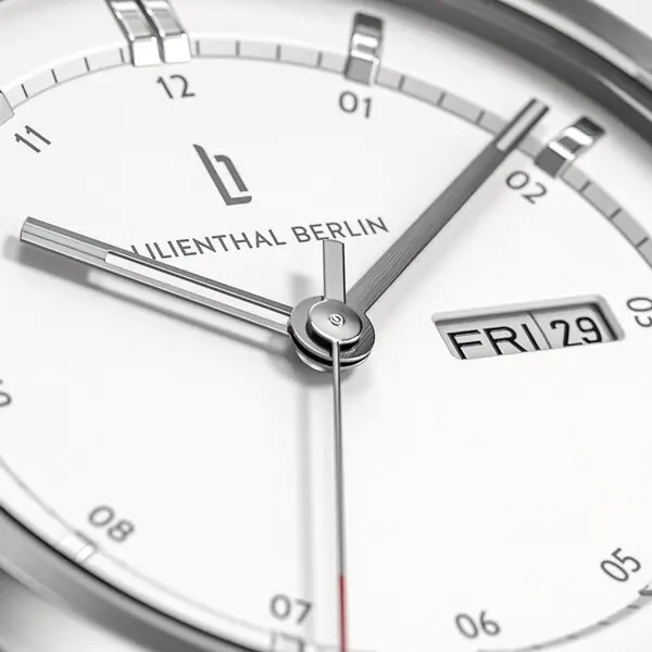 Lilienthal Berlin Automatic Day-date Stainless Steel Watch