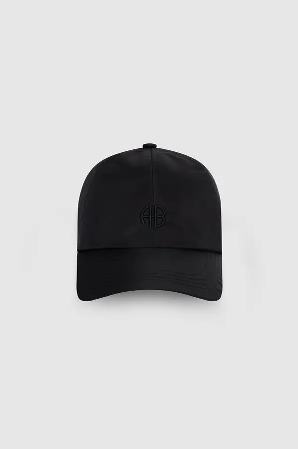 ANINE BING Jeremy Baseball Cap Ab Nylon - Black
