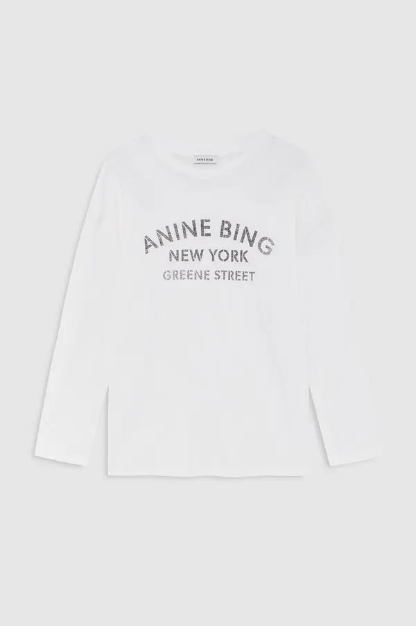 ANINE BING Long Sleeve Graphic T-shirt