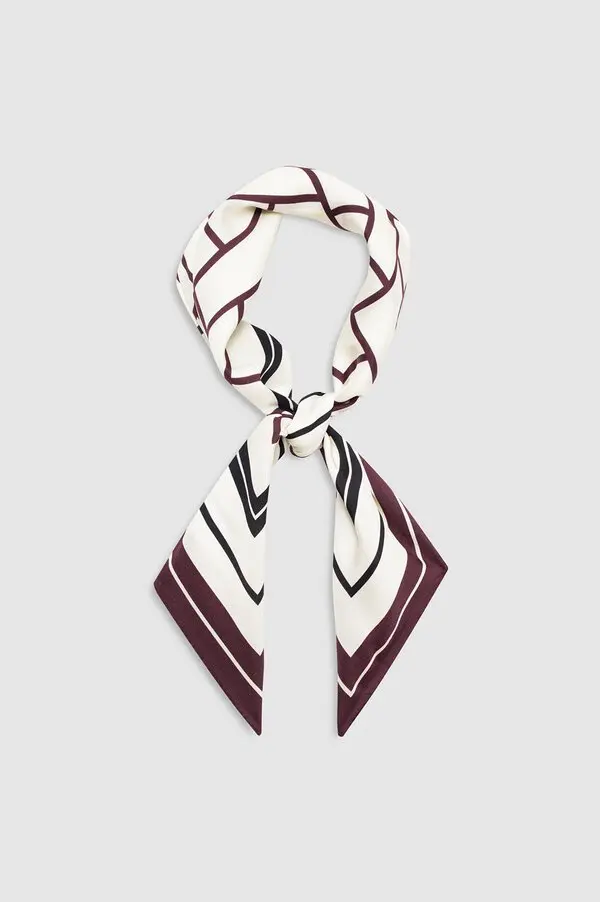 ANINE BING York Scarf Ab - Fig