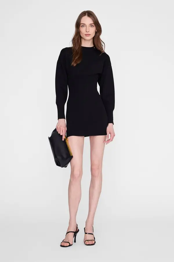 ANINE BING Imane Dress - Black