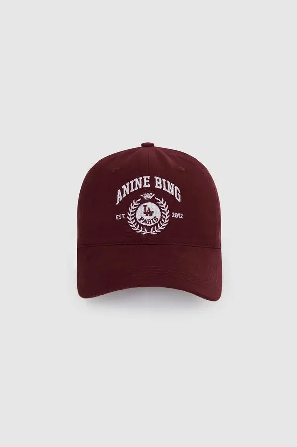 ANINE BING Jeremy Baseball Collegiate Cap - Fig