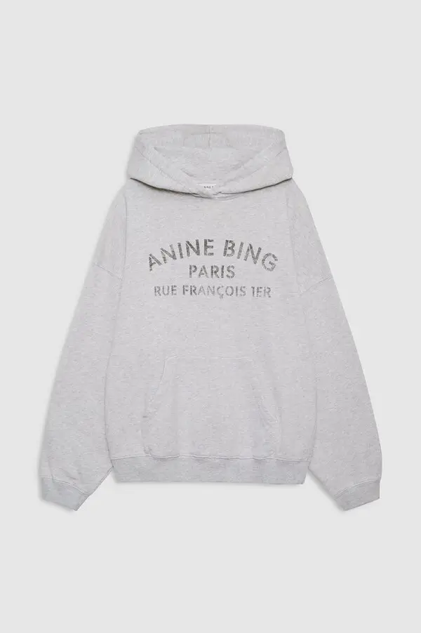 ANINE BING Harvey Sweatshirt Paris Stencil