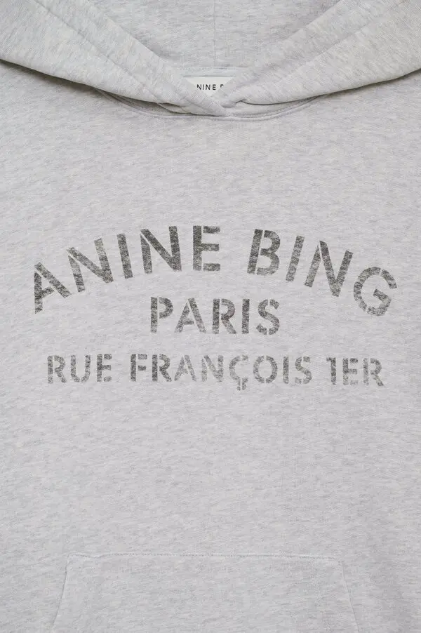 ANINE BING Harvey Sweatshirt Paris Stencil