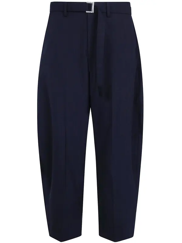 Sacai Pants With Belt "suiting Pants