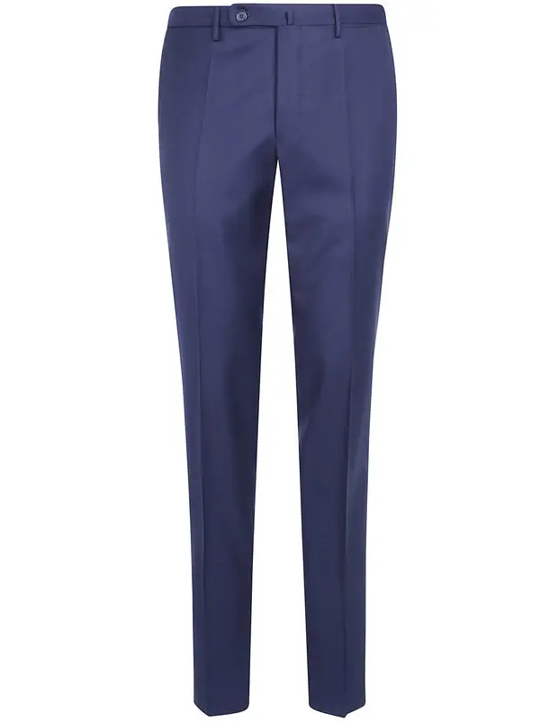 Incotex Pants Regular Fit "classic Regular Chino - Blue
