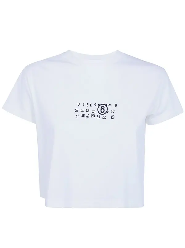 MAISON MARGIELA T-shirt Basic Cropped "s52gc0369.m20258 101