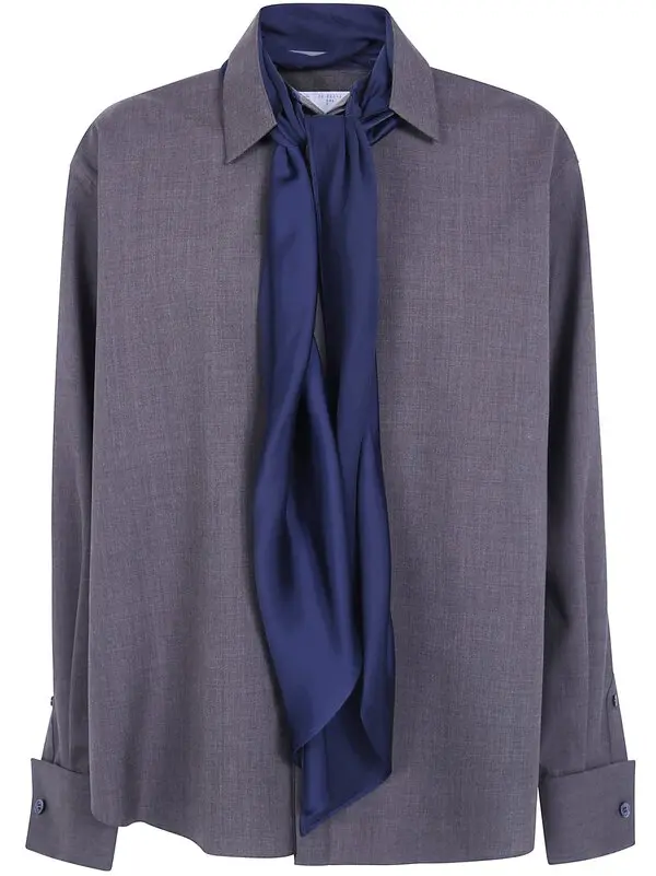 Sacai Shirt Polyester Wool "suiting Shirt