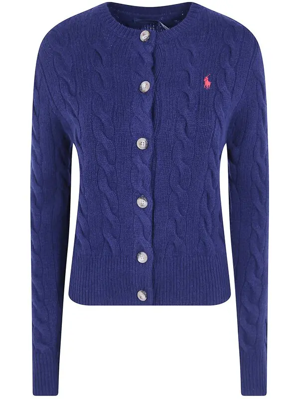 Polo Ralph Lauren Wool Cardigan - Blue