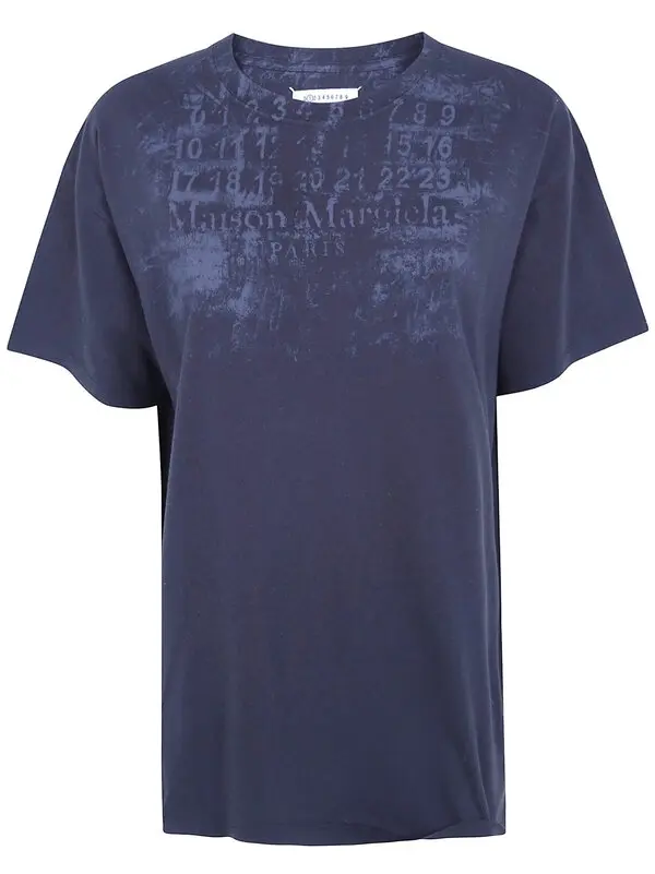 MAISON MARGIELA T-shirt Regular Fit "numbers