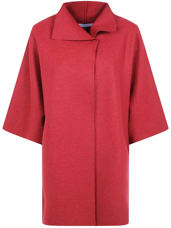 Harris Wharf London Coat Main Feature "kimono Tle