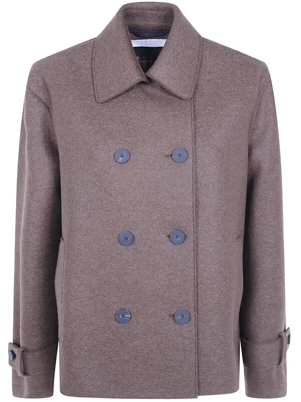 Harris Wharf London Coat Oversized Short "teddy