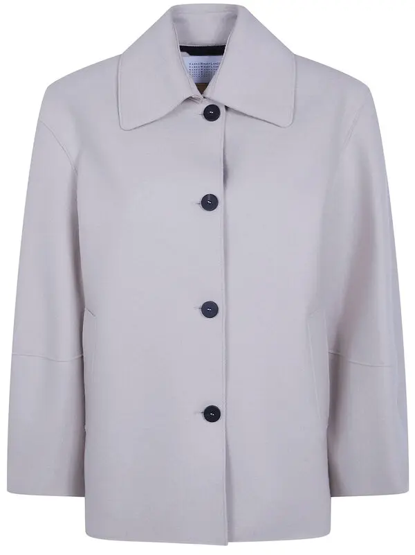 Harris Wharf London Jacket Puff Sleeves "ah2530mlk