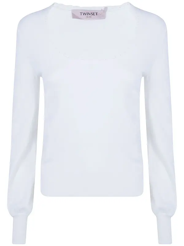 TWINSET Sweater Long Sleeve "round Neck