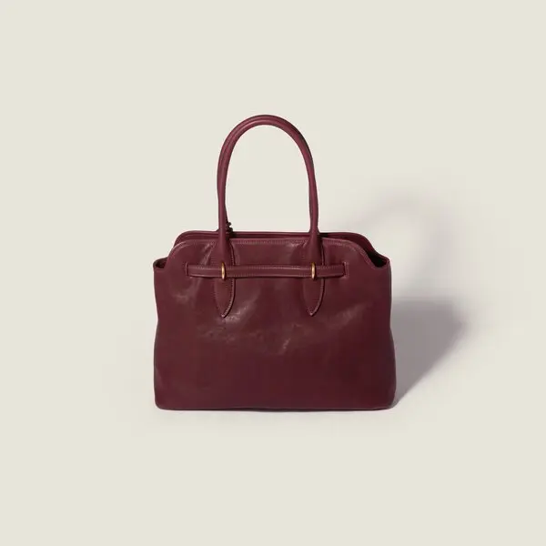 Miu Miu Aventure Nappa Leather Bag