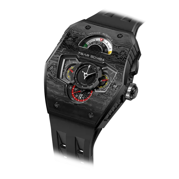 TSAR BOMBA Automatic Watch - Black