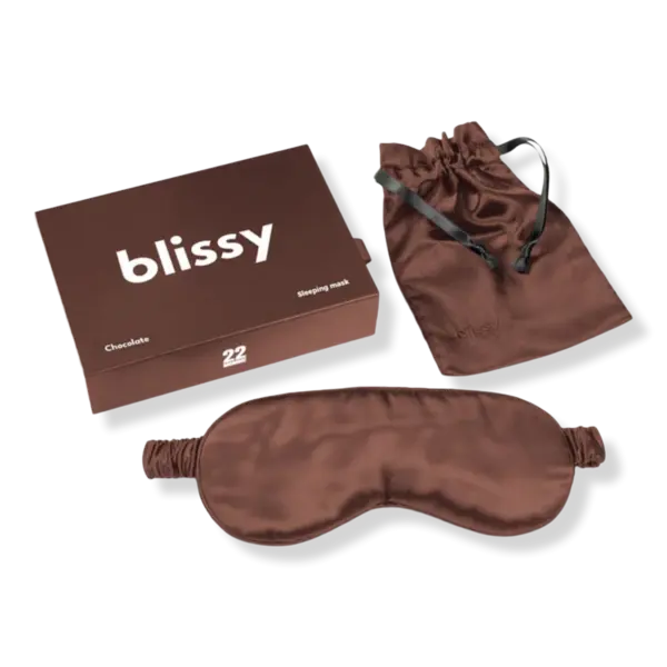 BLISSY Sleep Mask - Chocolate