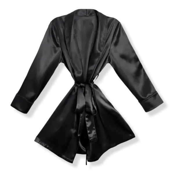 BLISSY Classic Robe - Black