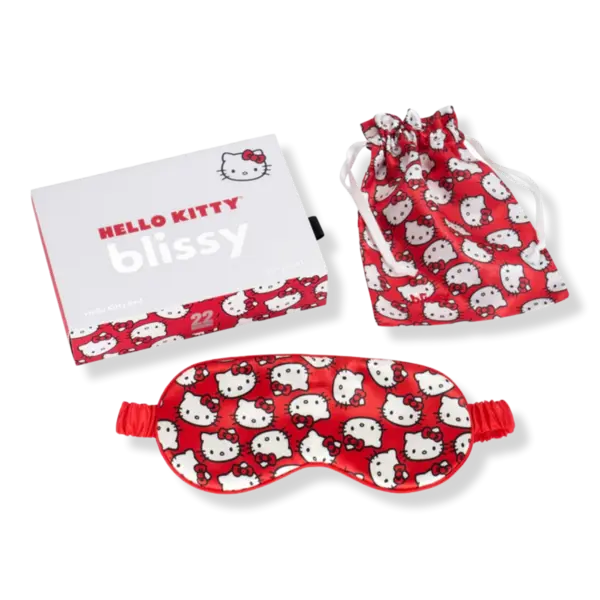 BLISSY Sleep Mask - Happy Hello Kitty